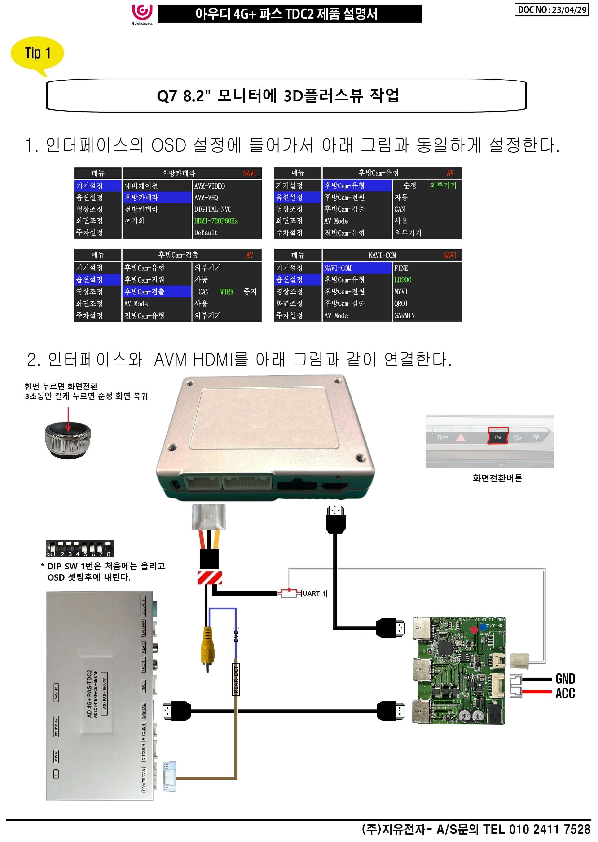 아우디 4G+ PAS TDC2
