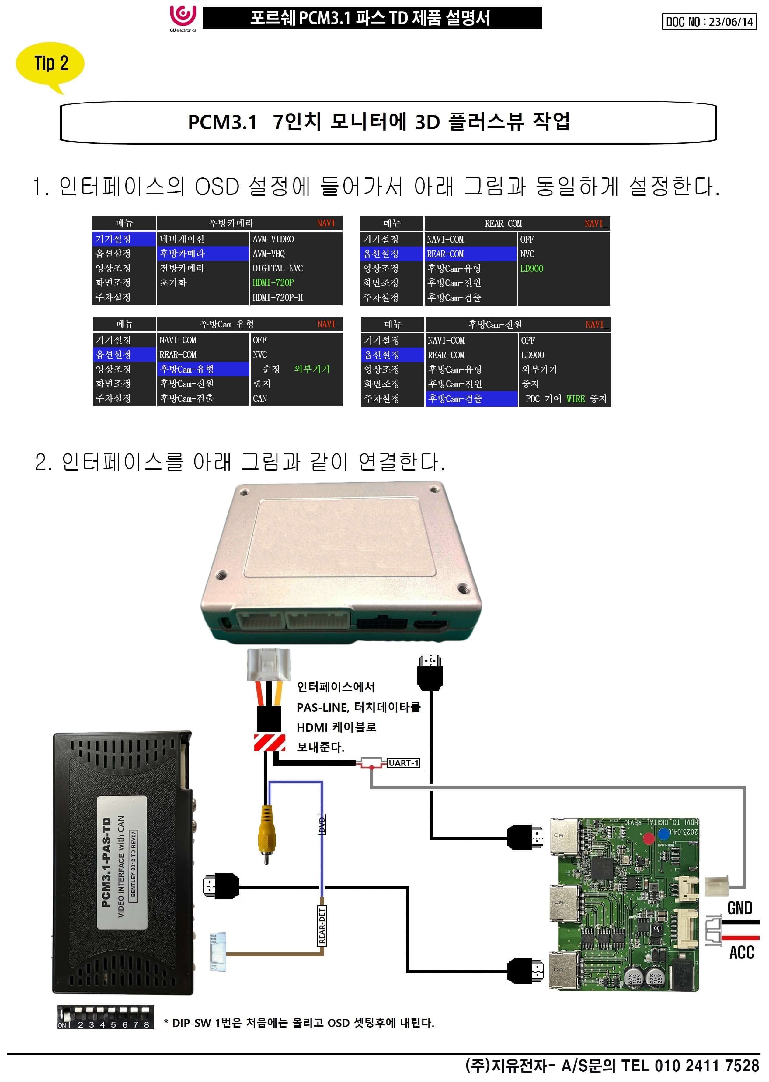 포르쉐 PCM3.1 매뉴얼